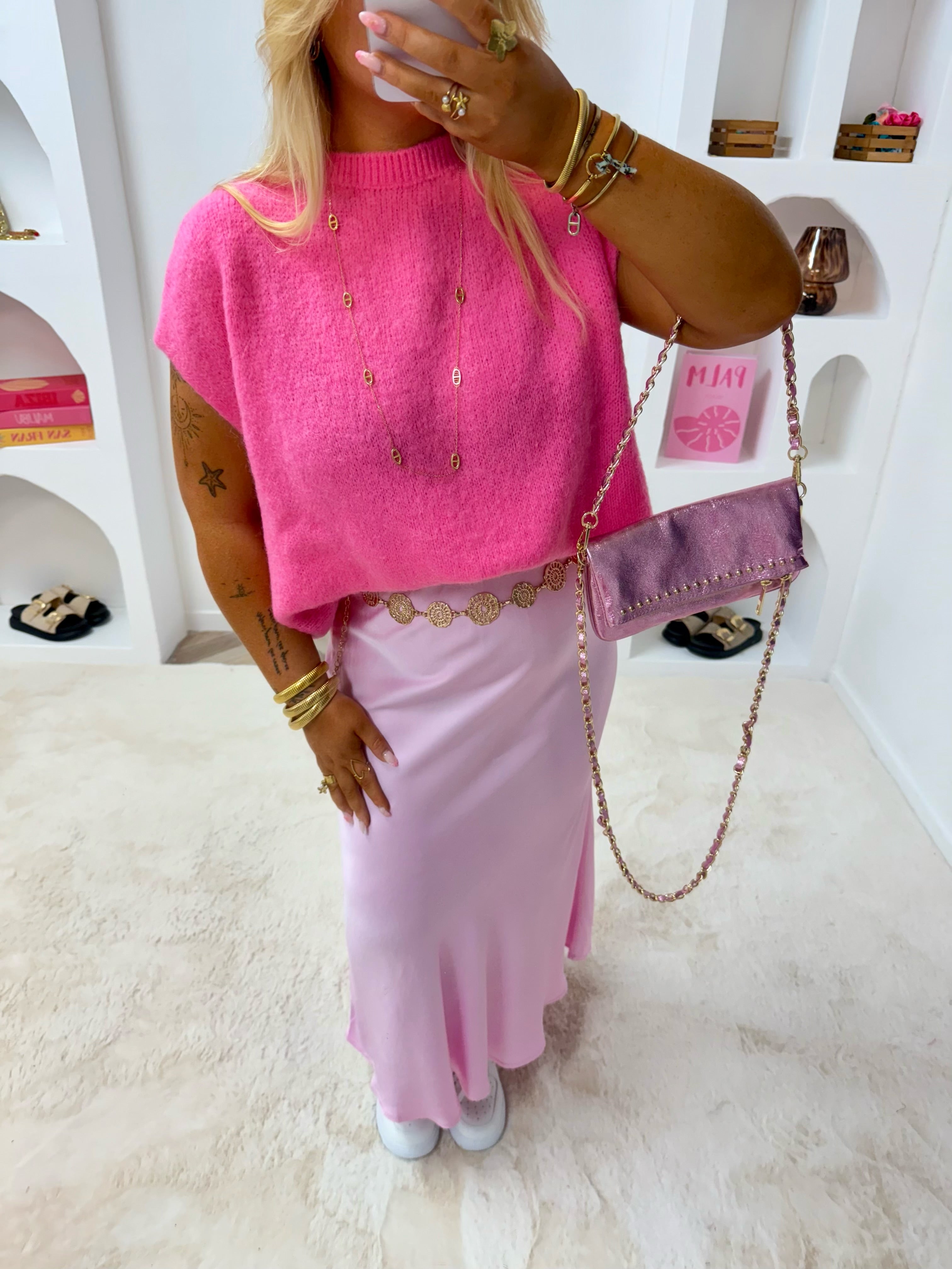 JUPE SYANE ROSE CLAIR - EXPÉDITION LE 18/07 – maison1921