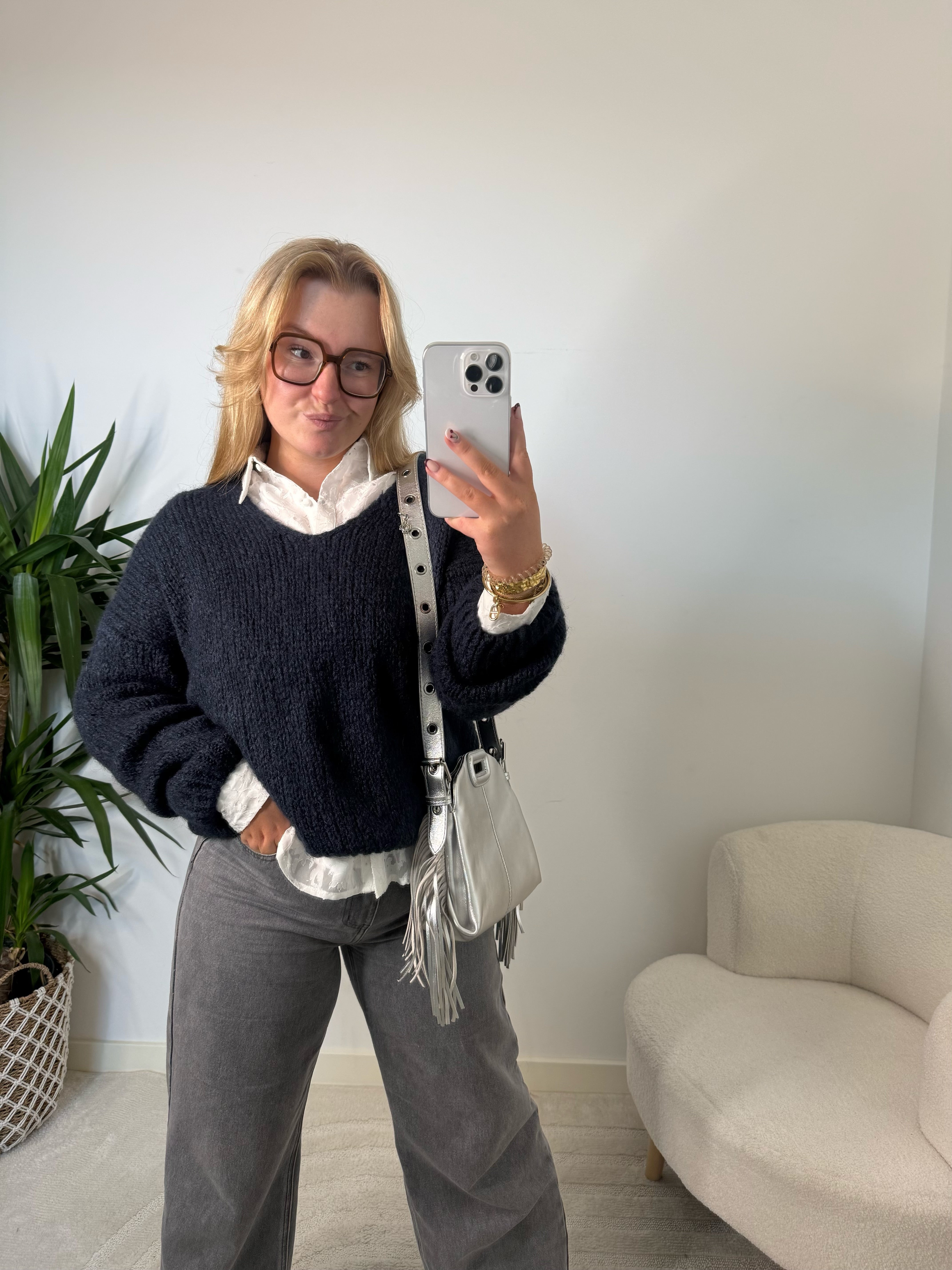 PULL ELHEM BLEU MARINE – maison1921