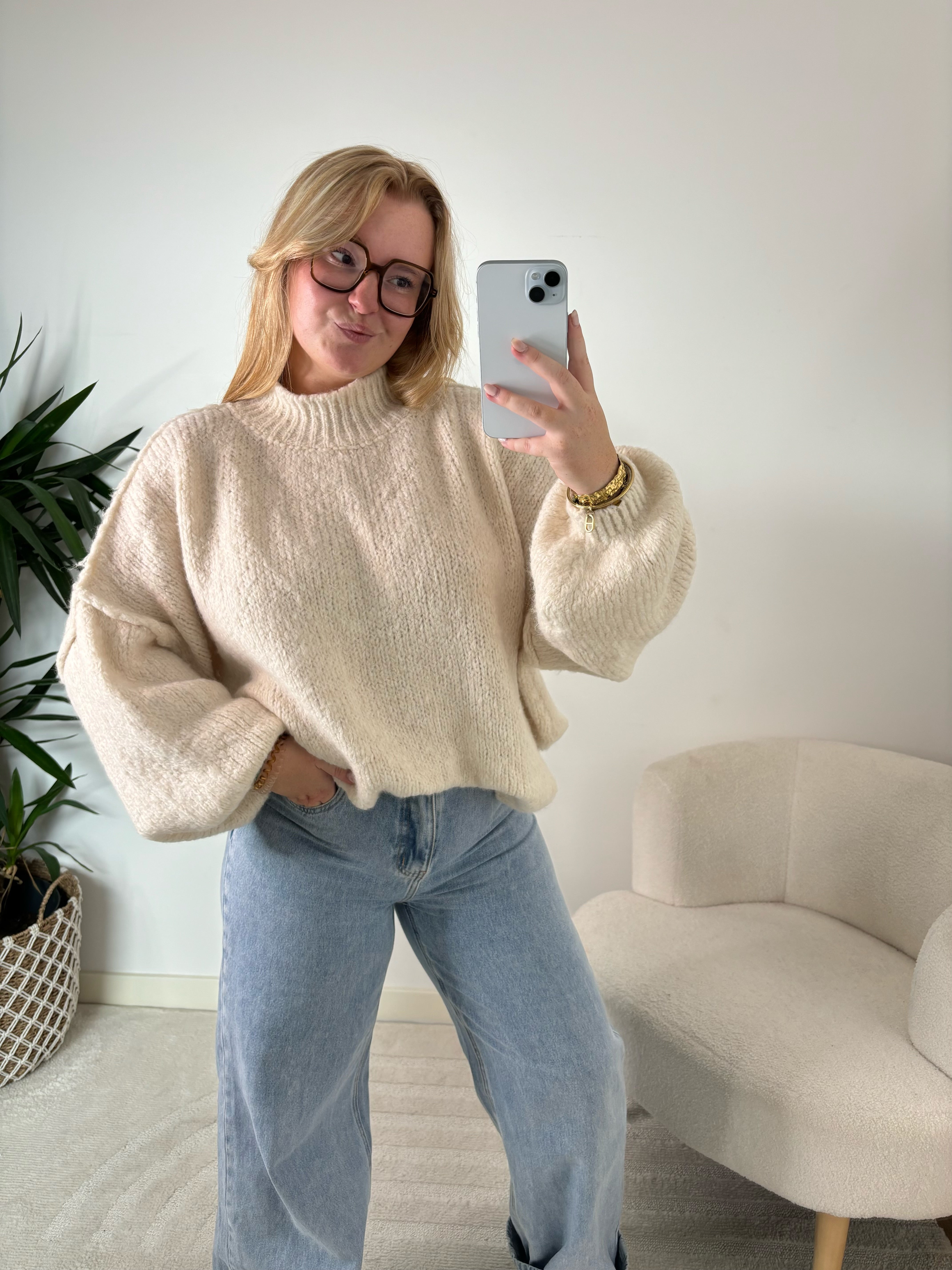 PULL OPALE CRÈME – maison1921